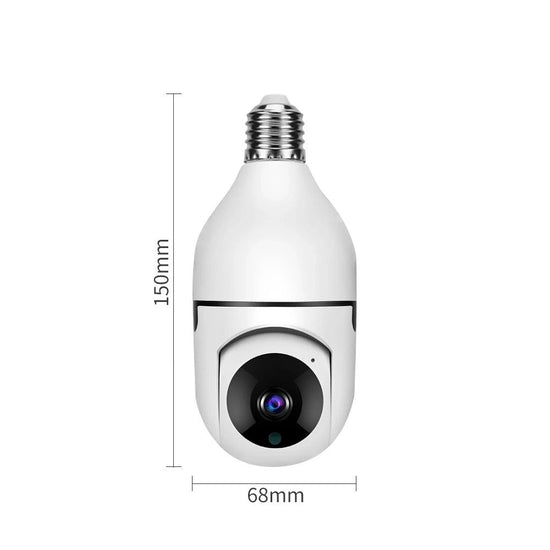 Speed-X Bulb Camera 1080p Wifi 360 Degree Panoramic Night Vision Two-W ...