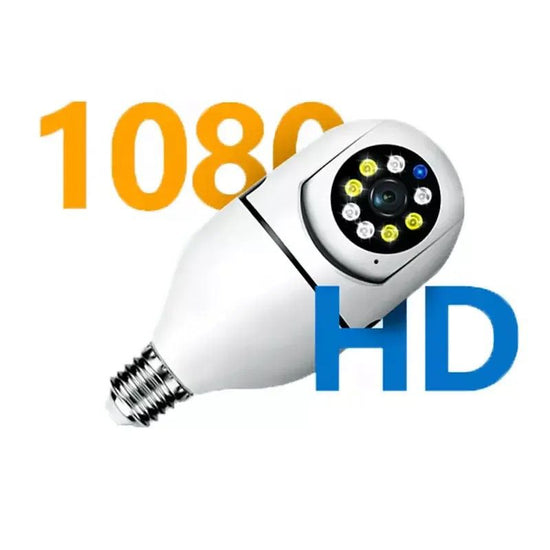 Speed-X Bulb Camera 1080p Wifi 360 Degree Panoramic Night Vision Two-W ...