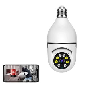 Speed-X Bulb Camera 1080p Wifi 360 Degree Panoramic Night Vision Two-W ...